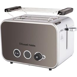 Russell Hobbs Toaster "Distinctions Titanium 26432-56", B:18,6cm H:23,7cm T:31,7cm, silber, Toaster