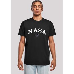 F4NT4STIC Herren T-Shirt "NASA Collegiate Logo", schwarz, Gr. XL, Obermaterial: 100% Baumwolle, Shirts, Herren,Premium
