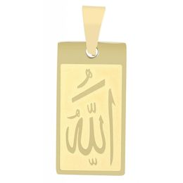 Adelia&acute;s ADELIA ́S Damen Kettenanh&auml;nger "Neuheit 2025 - trendiger Schmuck Anh&auml;nger aus Edelstahl", Edelstahl, gold, Edelstahl, Schmuckanh&auml;nger