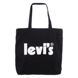 LEVI'S KIDS Kinder Shopper, schwarz, bedruckt, Baumwolle, Taschen, mit Logo Print