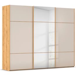 Schwebetürenschrank Rauch, B:271cm H:223cm T:68cm, braun, Holzwerkstoff, Schränke, "Kleiderschrank Schrank Garderobe Schlafzimmerschrank SCALE-TRIO",
