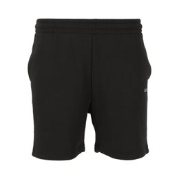 LES'ARCS Jungen Shorts "Abeni", schwarz, Gr. 164, unifarben, 45% Polyester, 35% Baumwolle, 20% Polyester, Hosen, Aus atmungsaktivem Stoff