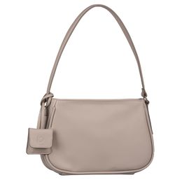 Damen Schultertasche "Bena", Tom Tailor Denim, grau, Polyurethan, clean, gepflegt, unifarben, Taschen, aus glattem Lederimitat mit feinem Logo und