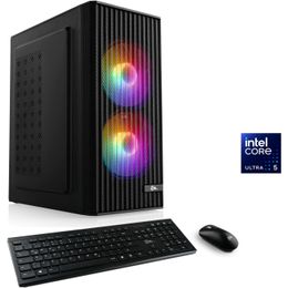 CSL Gaming-PC "Spectrum V25333W", Microsoft Windows 11 Home (64 Bit), 32 GB RAM 1.000 GB SSD, schwarz, Desktop-PCs