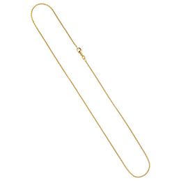 Jobo Damen Kette ohne Anhänger "Rund-Ankerkette", Gelbgold 750, L: 45, gelb, Gelbgold 750, Halsketten, 750 Gold 1,1 mm 45 cm