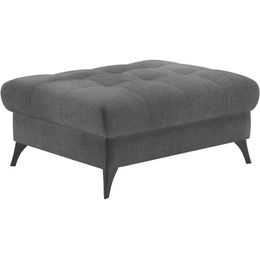 Hockerbank MR. COUCH, B:102cm H:46cm T:82cm, schwarz, Memphis (Grundgewebe - 100% Polyester; Nutzschicht- 90% Polyester / 10% Polyamide), Hocker,