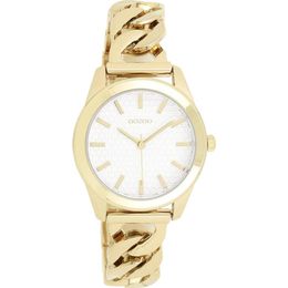 Oozoo Damen Quarzuhr, gold, Armbanduhren, Armbanduhr, Damenuhr, analog