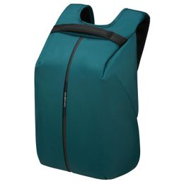 Samsonite Damen Laptoprucksack "SECURIPAK 2.0 Backpack 14.1", blau, Polyester, unifarben, Rucksäcke, Freizeitrucksack Cityrucksack Backpack