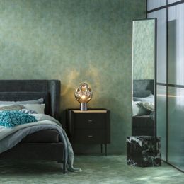 Wandspiegel KARE DESIGN, B:46cm H:180cm T:30cm, schwarz, Glas, Flur, Spiegel, "Standspiegel Hulda Schwarz 46x180cm"
