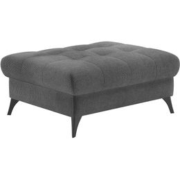 Hockerbank MR. COUCH, B:102cm H:46cm T:82cm, schwarz, Memphis (Grundgewebe - 100% Polyester; Nutzschicht- 90% Polyester / 10% Polyamide), Hocker,