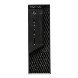 Captiva Business-PC "Workstation I73-074", Microsoft Windows 11 Pro (64 Bit), 16 GB RAM 500 GB SSD, schwarz, Desktop-PCs
