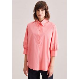 Seidensticker Damen Schlupfbluse "Schwarze Rose", pink, Gr. 38, unifarben, 97% Baumwolle, 3% Elasthan, Blusen, 3/4-Arm Kragen Uni
