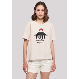 F4NT4STIC Damen T-Shirt "Fuji", pink, Gr. S, Obermaterial: 100% Baumwolle, Shirts, Print