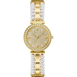 Guess Damen Quarzuhr "GALA", gold, Armbanduhren, Armbanduhr, Damenuhr