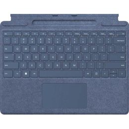 Microsoft Tastatur "Surface Pro Signature", B:28,91cm H:0,49cm T:22,61cm, blau, Tastaturen