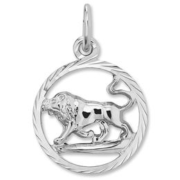 ONE ELEMENT Damen Sternzeichenanh&auml;nger "Sternzeichen Anh&auml;nger aus 925 Silber", LoeweimSetmitHalskette, Steinbock, Silber 925 (Sterlingsilber),