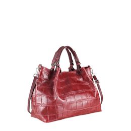 Damen Umhängetasche "McBarth", Collezione Alessandro, rot, Leder, Taschen, Made in Italy