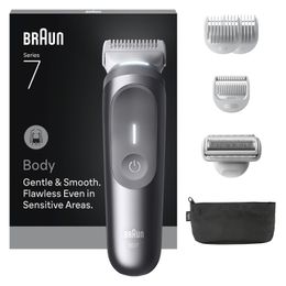 Braun Haarschneider "Body Groomer BG7550", bunt, Haarschneider, mit Smartlight & SkinGuard, 100 Min Akku, wasserdicht