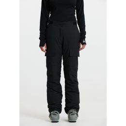 SOS Damen Skihose "Keilberg", schwarz, Gr. XL, unifarben, 100% Polyester, Hosen, mit w&auml;rmeisolierender Funktion und 15.000 mm Wassers&auml;ule