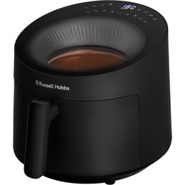 Russell Hobbs Heißluftfritteuse "SatisFry Panoramic AirFryer(27421-56)", B:27,8cm H:30cm T:45,2cm, schwarz, Fritteusen, mit Sichtfenster, 10