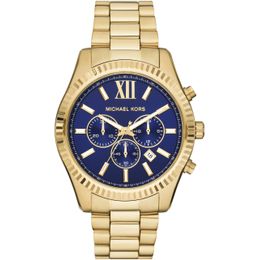 Michael Kors Kinder Chronograph "LEXINGTON", gold, Armbanduhren, Quarzuhr, Armbanduhr, Herrenuhr, Stoppfunktion, Edelstahlarmband