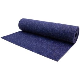 Nadelvliesteppich "TURBO, Made in Belgium", B : 200cm 1 Stk., 5mm, 14 qm qm, L: 700cm, blau, PRIMAFLOR-IDEEN IN TEXTIL, Teppiche, robust und
