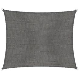 Sonnensegel Windhager, B:300cm T:400cm, grau, Polyester, Sonnensegel, "Cannes Rechteck", 3x4m, anthrazit