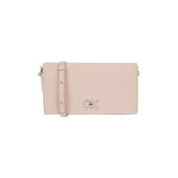 Calvin Klein Damen Schultertasche "CK CONVERTIBLE MINI BAG", rosa, Lederimitat, Polyester, Taschen, Abendtasche, kleine Umh&auml;ngetasche, Gliederkette