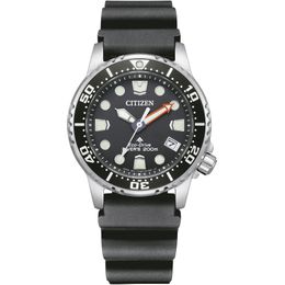 Citizen Taucheruhr "Promaster Eco-Drive Diver", schwarz, Armbanduhren, Armbanduhr, Damenuhr, Solar, bis 20 bar wasserdicht