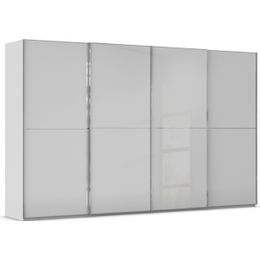 Schwebet&uuml;renschrank Rauch, B:360cm H:223cm T:68cm, grau, Holzwerkstoff, Schr&auml;nke, "Kleiderschrank Schrank Garderobe Schlafzimmerschrank SCALE-DUO",