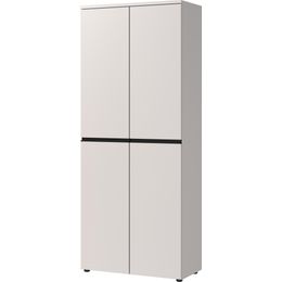 Aktenschrank Germania, B:81cm H:197cm T:40cm, braun, Spanplatte, B&uuml;ro, Schr&auml;nke, "Lemont", erh&auml;ltlich in zwei H&ouml;hen