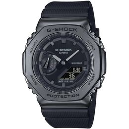 Casio G-SHOCK Herren Chronograph, schwarz, Armbanduhren, Quarzuhr,Armbanduhr,Herrenuhr,digital, bis 20 bar wasserd.Resinarmband