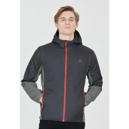 WHISTLER Herren Laufjacke "Arlo", grau, Gr. XL, mehrfarbig, 100% Nylon, Jacken, mit isolierendem Primaloft-Futter