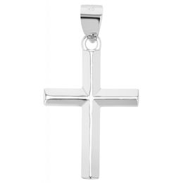 Adelia´s ADELIA ́S Damen Kettenanhänger "Neuheit 2025 - modischer Kreuz Anhänger aus 925 Sterling Silber", Silber 925 (Sterlingsilber), silber, Silber 925