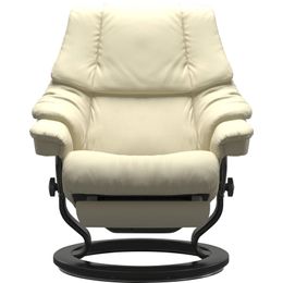 Relaxsessel stressless, B:88cm H:98cm T:77cm, beige, Leder BATICK: BATICK ist ein leicht korrigiertes, durchgefärbtes und genarbtes Möbelleder, bei
