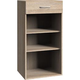Standregal wimex, B:30cm H:98cm T:40cm, braun, Spanplatte, Wohnzimmer, Regale, "Multiraumkonzept das Schrank System f&uuml;r jedes Zuhause", planbar und