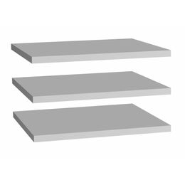 Einlegeboden FORTE, B:47,8cm H:2,2cm T:42cm, grau, FSC-zertifizierter Holzwerkstoff, Einlegeböden, "FORTE Stauraum-Erweiterung für