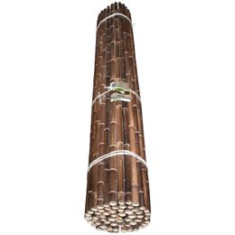 Windhager Sichtschutzzaunmatten, H/L: 180cm x 1,8m, schwarz, Zaunelemente, nat&uuml;rlicher Sichtschutz in Premium-Qualit&auml;t, L: 1,8 m