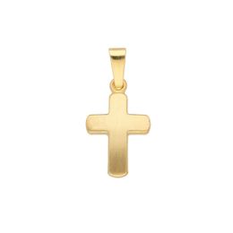 Adelia´s ADELIA ́S Damen Kreuzanhänger "Damen & Herren 333 Gold Kreuz Anhänger", Gold, gold, Gold, Schmuckanhänger, für Damen & Herren