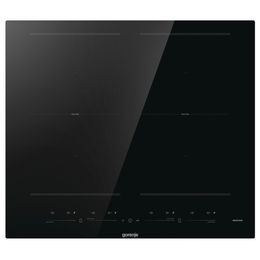 Gorenje Flex-Induktions-Kochfeld "GI 6442 BSCE", B:59cm H:53cm T:52cm, schwarz, Kochfelder, AreaFlex verbindet Kochzonen für gleichmäßiges Garen in