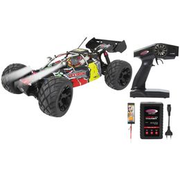 Jamara Kinder RC-Monstertruck "Lextron Desertbuggy 4WD", bunt, B:27cm H:15,6cm, Fernlenkfahrzeuge, 1:10, 2,4 GHz, mit LED