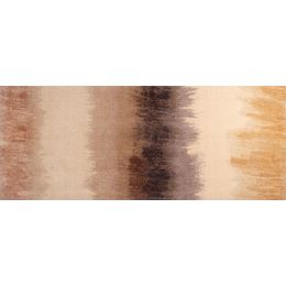 L&auml;ufer, B:80cm H:9mm L:200cm, bunt, wash+dry by Kleen-Tex, Polyamid, Flur, Teppiche, "Bronze Bands"