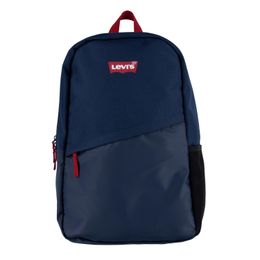 LEVI'S KIDS Kinder Schulrucksack, blau, bedruckt, Polyester, Rucks&auml;cke, mit Logo Print
