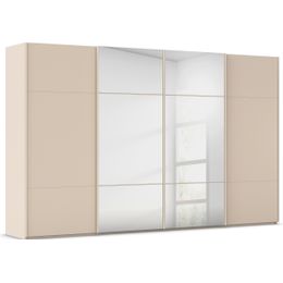Schwebetürenschrank Rauch, B:360cm H:223cm T:68cm, beige, Holzwerkstoff, Schränke, "Kleiderschrank Schrank Garderobe Schlafzimmerschrank SCALE-TRIO",