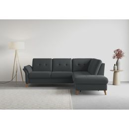 Sit & More Ecksofa SIT & MORE, B:250cm H:90cm T:226cm, grau, Wohnzimmer, Sofas, "Göteborg", inkl. Sitztiefenverstellung, wahlweise mit Bettfunktion & Bettkasten