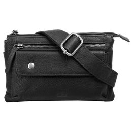 Bodenschatz Damen Gürteltasche, schwarz, Leder, vintage, Taschen, echt Leder