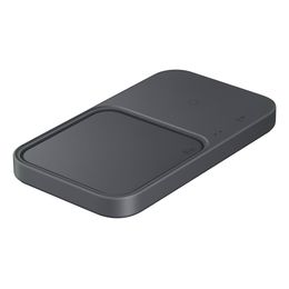 Samsung Induktions-Ladeger&auml;t "Wireless Charger Duo mit Adapter EP-P5400T", B:12cm H:8cm T:20cm, grau, Ladeger&auml;te