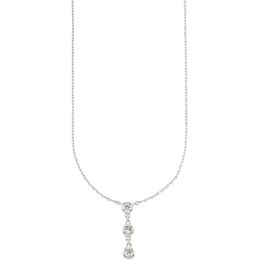 HECHTER PARIS Damen Kette mit Anhänger "Schmuck Geschenk Silber 925 Halsschmuck Halskette mit Anhänger", Silber 925 (Sterlingsilber), L: 47 B: 0,9mm,