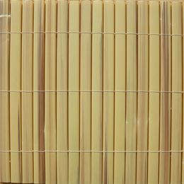 Windhager Sichtschutzzaunmatten, H/L: 90cm x 3m, beige, Zaunelemente, aus UV- und witterungsbest&auml;ndigem PVC, L: 3 m