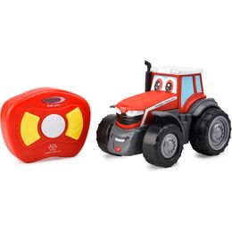 Jamara Kinder RC-Traktor "Massey Ferguson My first RC Traktor 2,4GHz", rot, B:12,5cm H:12,6cm T:17,6cm, Fernlenkfahrzeuge, mit Sound